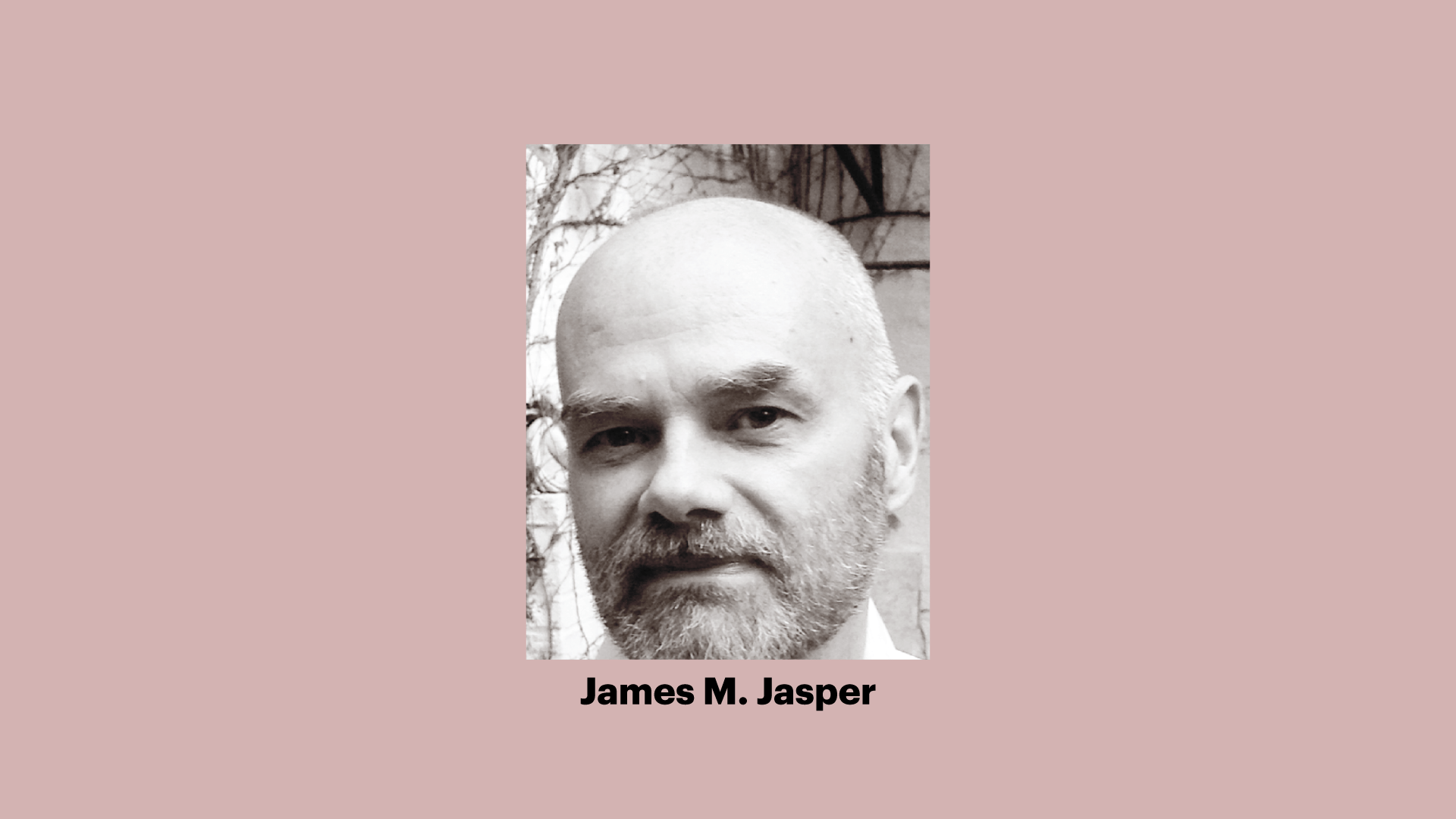A conversation with James M. Jasper: “Emotions are the main building ...